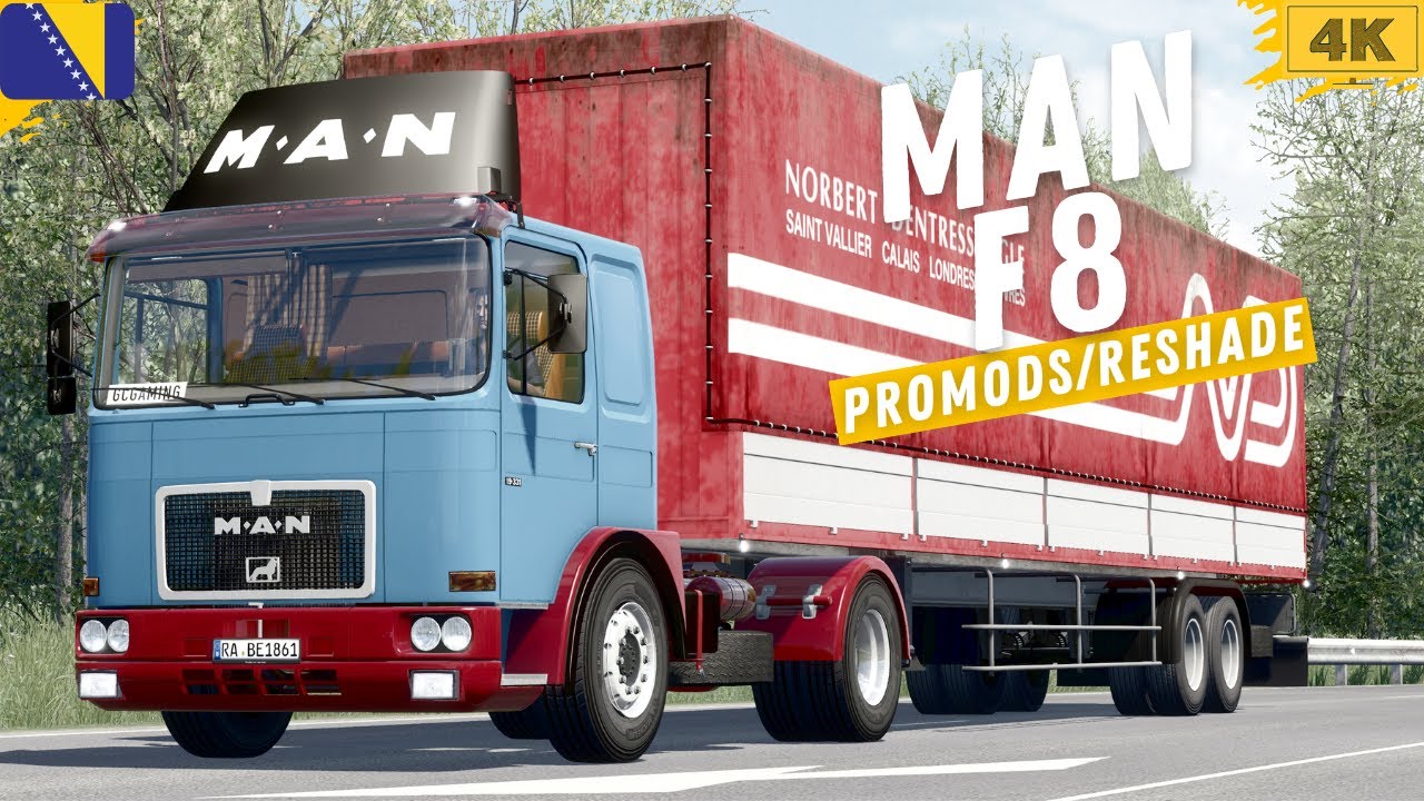 ETS2|4K| MAN F8 PROMODS 🇧🇦 SARAJEVO-DOBOJ 🇧🇦 - YouTube