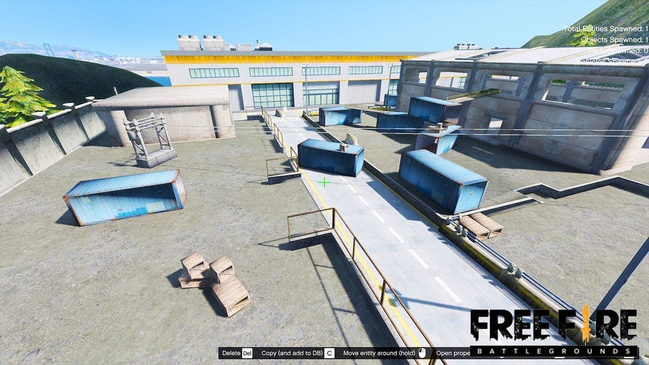 Garena free fire training ground cinematic shots . - YouTube