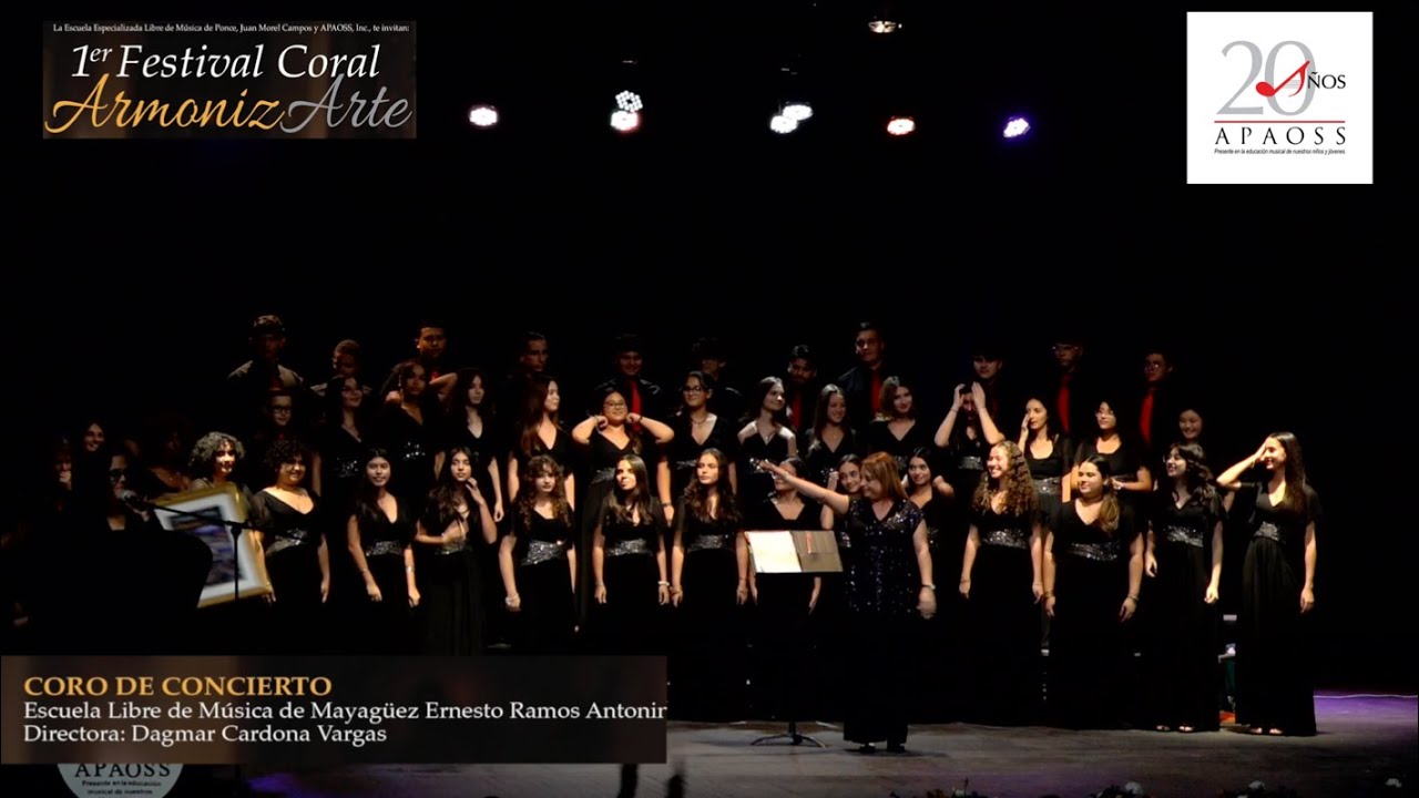 1er Festival Coral APAOSS "ArmonizArte" [Coro de Concierto ELM Ernesto ...