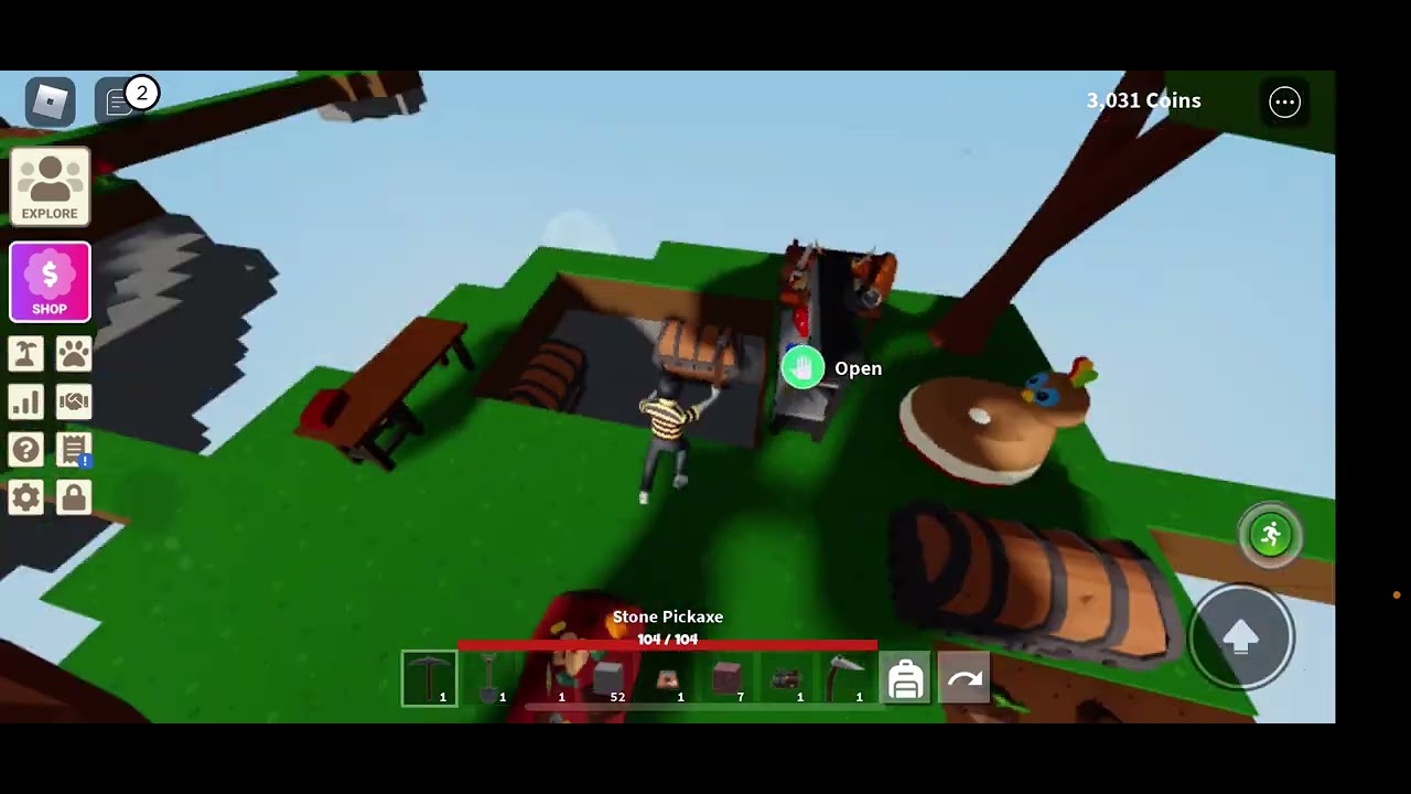 How to get the iron totem in islands Roblox part 1 - YouTube