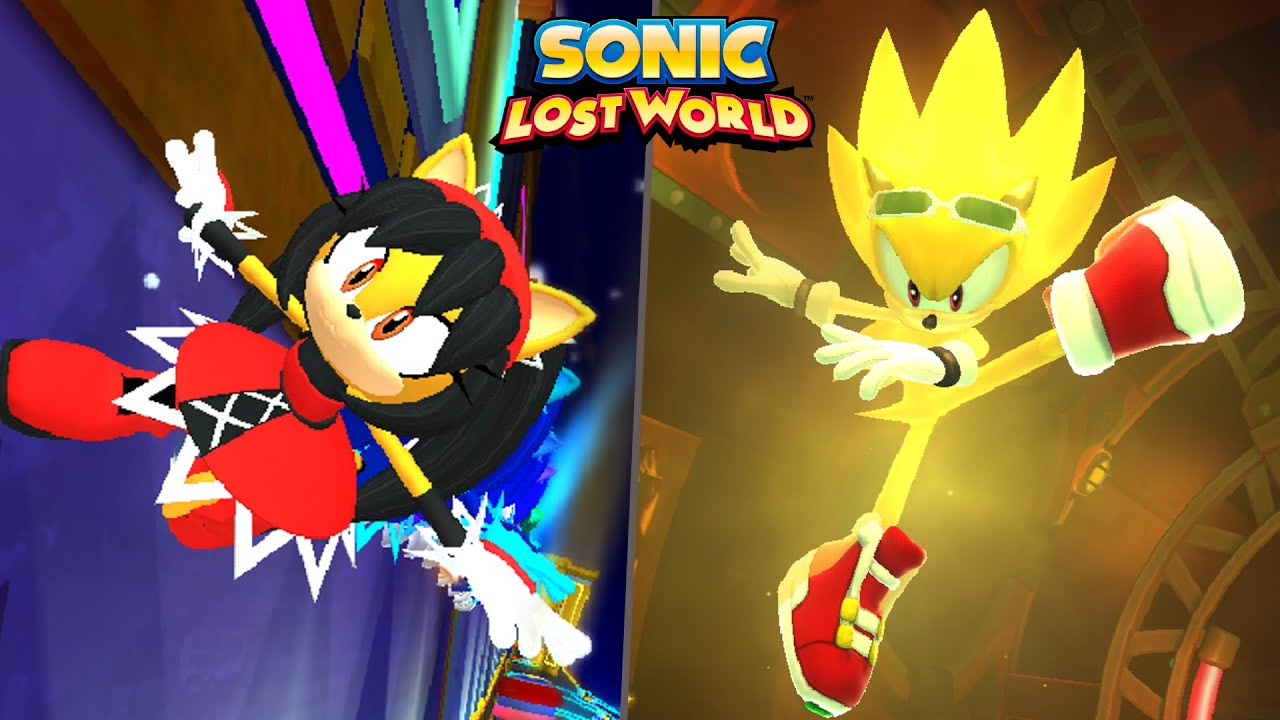 Honey The Cat & Riders Sonic In Sonic Lost World - YouTube