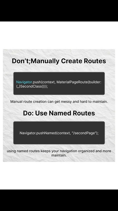 Flutter Tips 💯 #devcode - YouTube