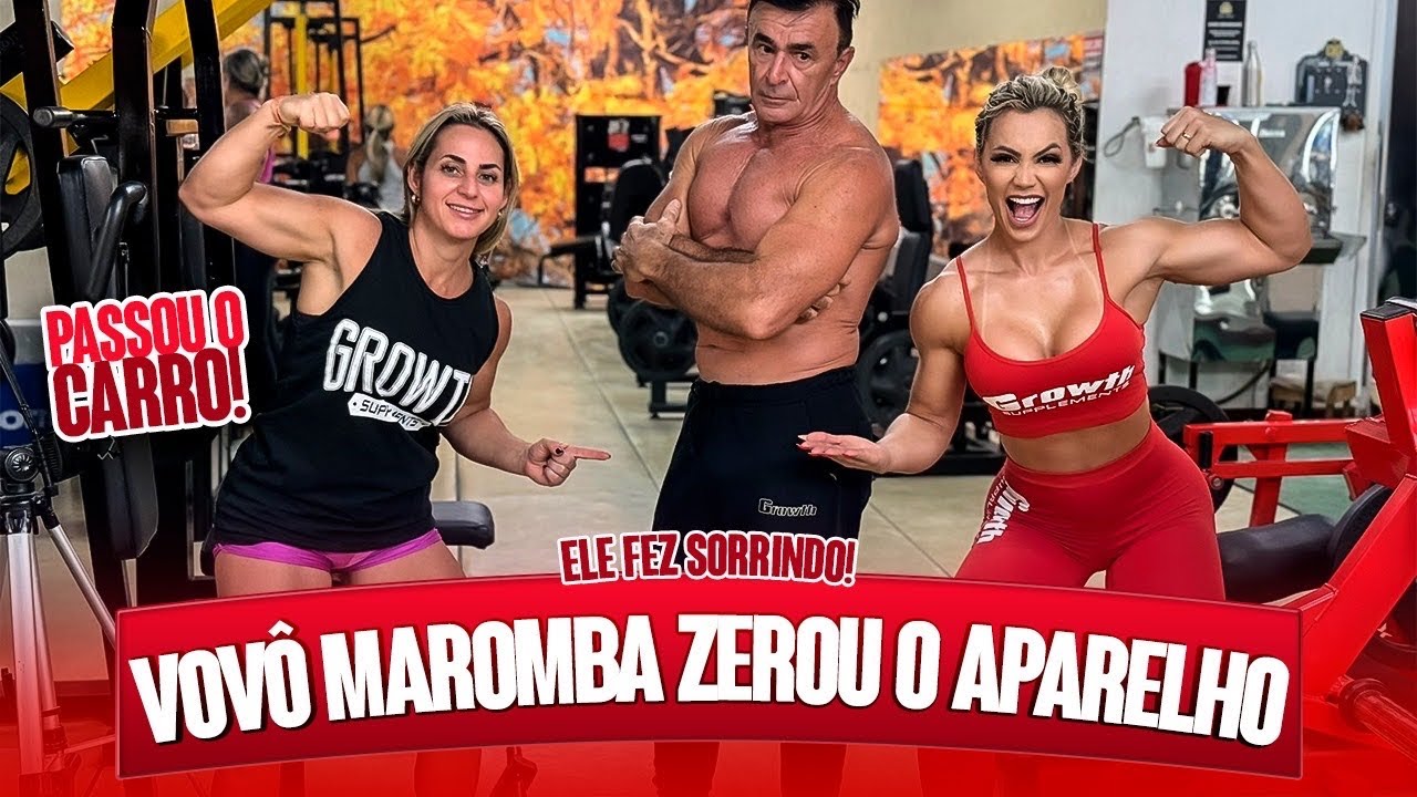 VOVÔ MAROMBA ZEROU O PULLEY | VOVÔ MAROMBA E VIVI WINKLER - YouTube