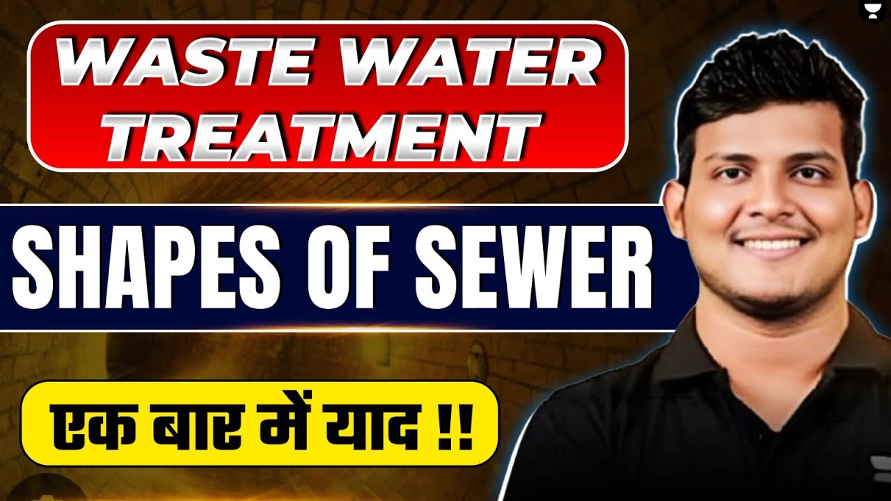 Shapes of Sewer | Environmental Engineering | Civil Engineering | Gate ...