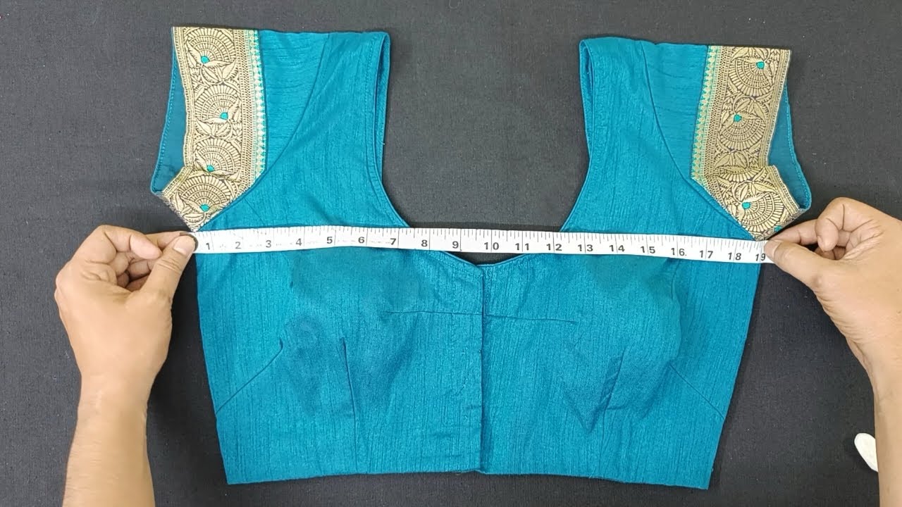 ब्लाउज के चेस्ट नापने का सबसे सही तरीक़ा | How To Perfect Measurements ...