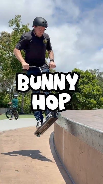 Add height to your bunny hop by doing this! 🛴 #fsl #scooting #scoot # ...