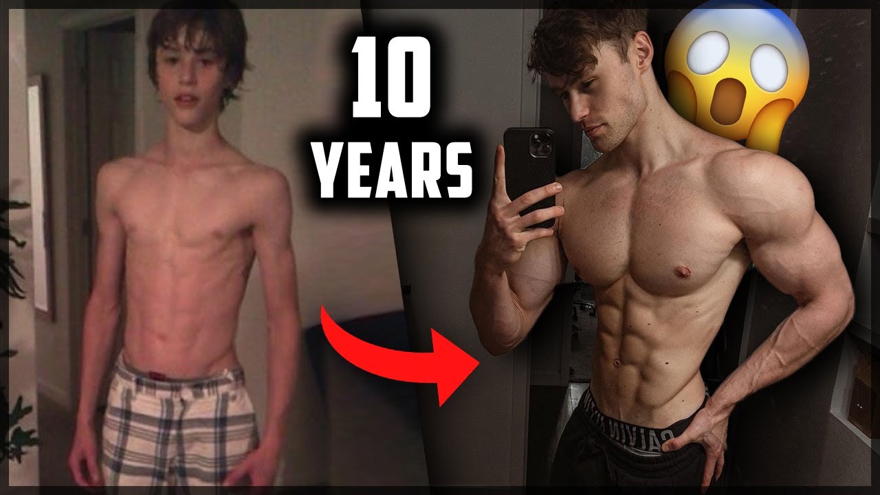 David Laid 10 Year Natural Transformation 13-23 - YouTube