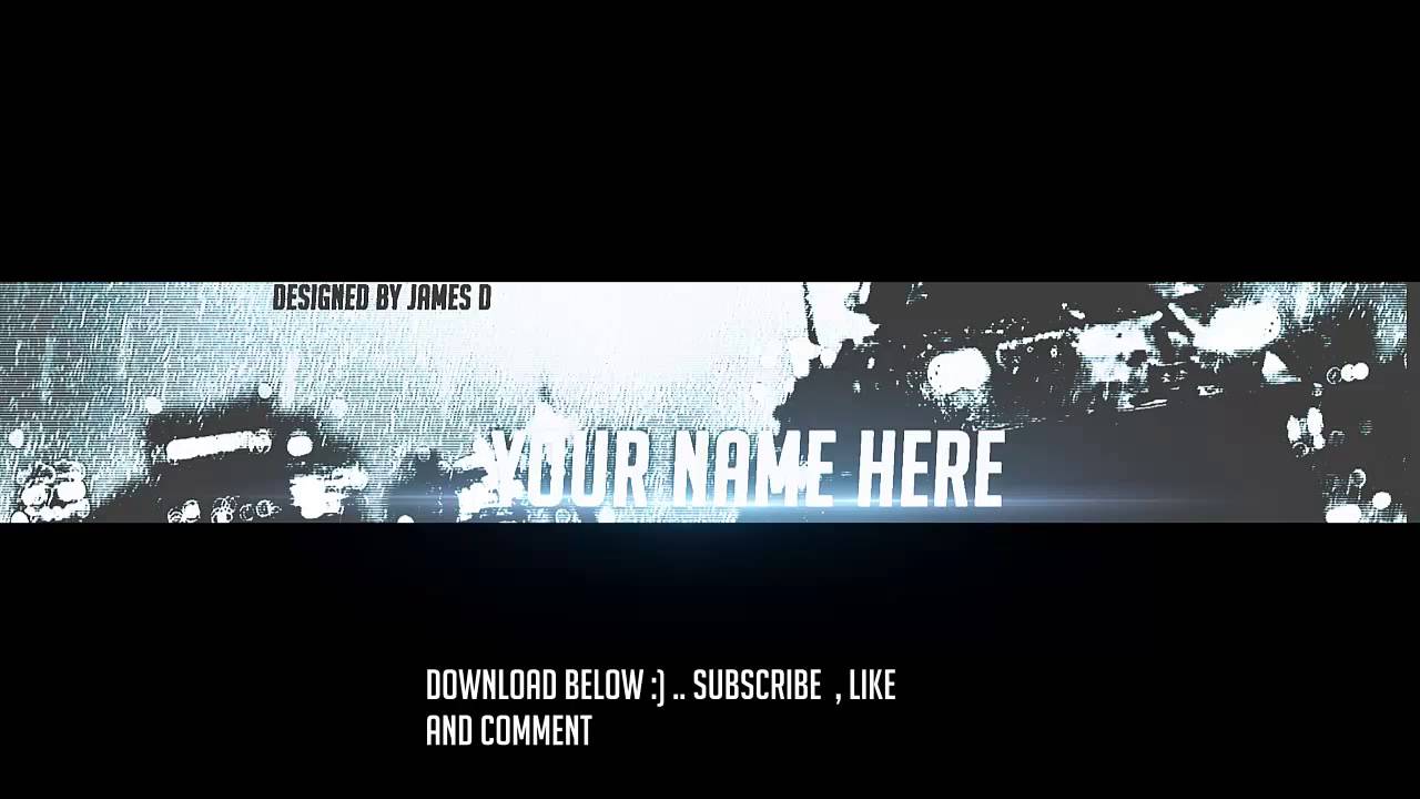 Download #1 | Editble Banner Template » FPS - YouTube