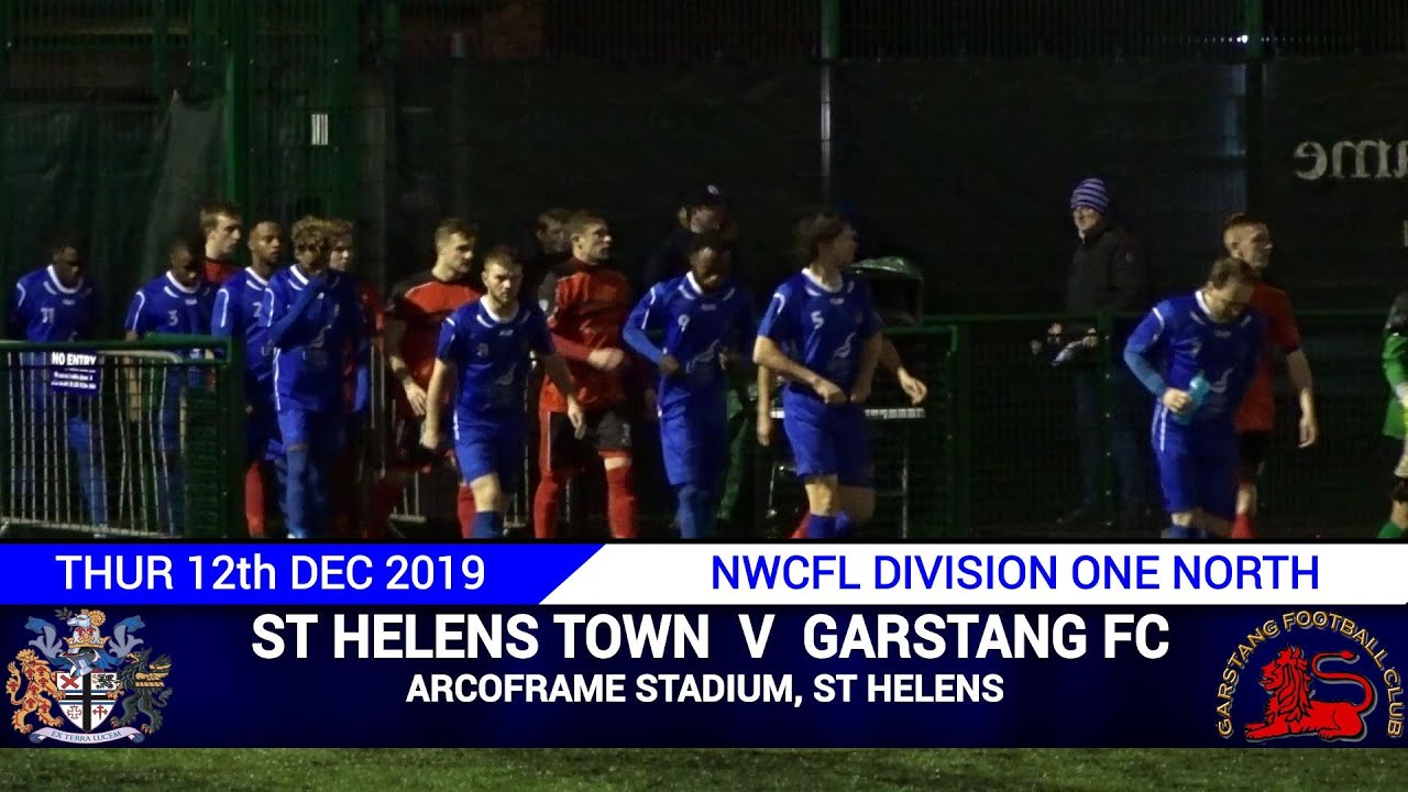 St Helens Town Vs Garstang FC (12.12.19) - YouTube