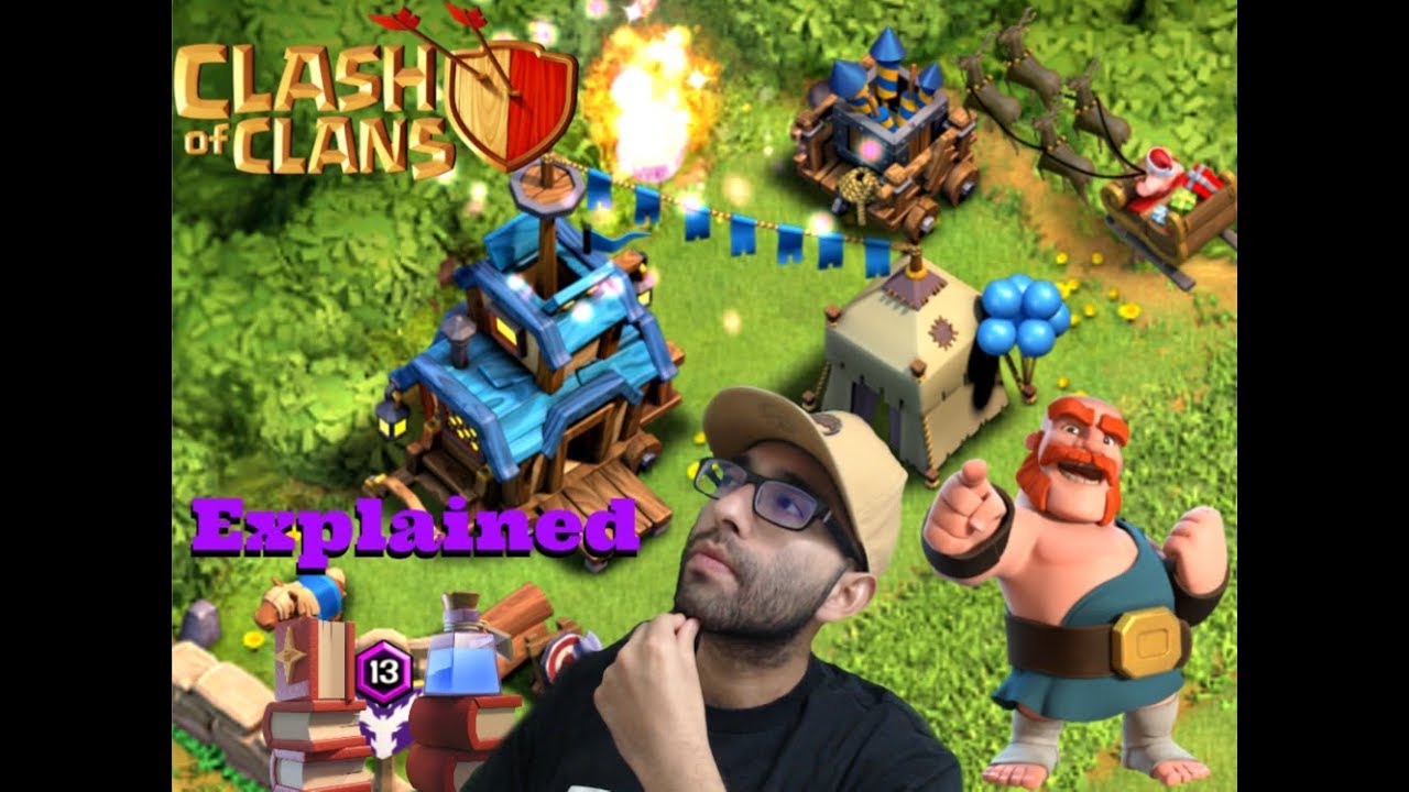 Clash of Clans // Clan Games & Magic Items // Explained 2017 Winter ...