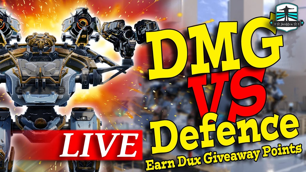 War Robots DMG Modules vs Defence + Dux Giveaway Points - YouTube