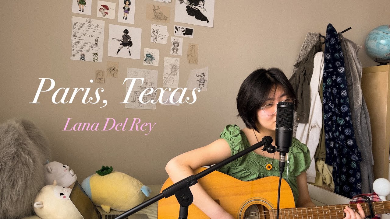 Paris, Texas - Lana Del Rey ft. SYML (acoustic cover) - YouTube