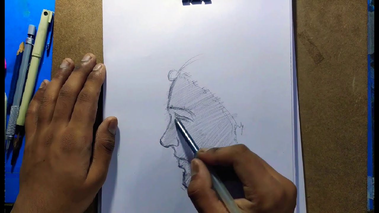 Drawing Rough sketch - YouTube