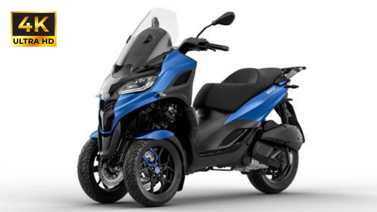 New 2025 Piaggio MP3 310 - Practical Three-Wheeled Scooter - YouTube