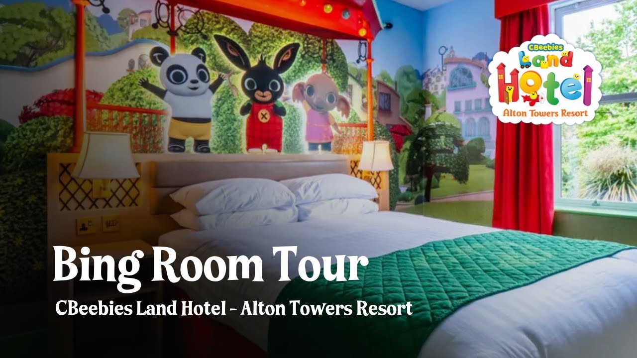 Bing Room Tour | CBeebies Land Hotel at Alton Towers Resort - YouTube