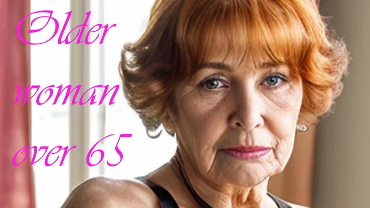 Art Studio | Natural Older woman over 65 | AI art - YouTube