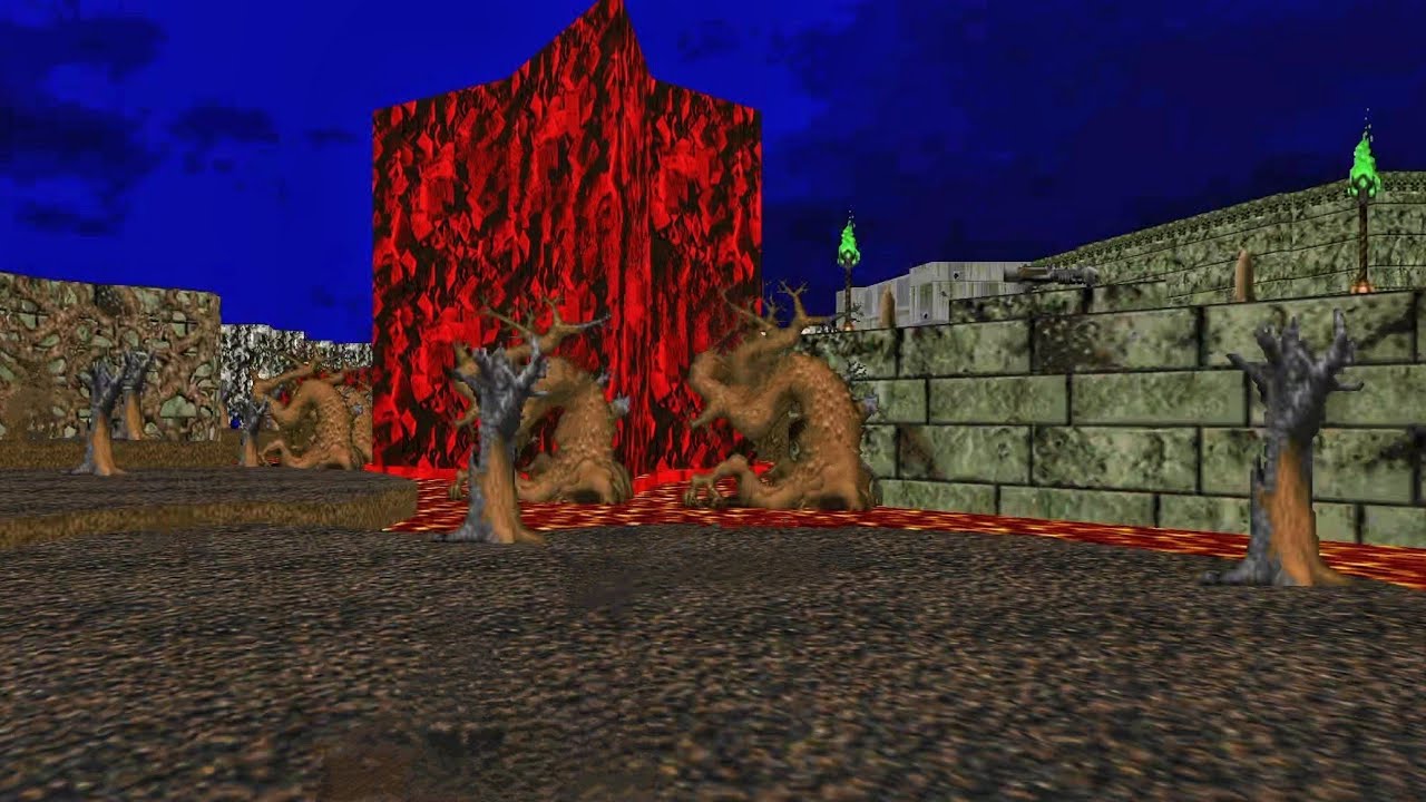 SIGIL II (via GZDoom on Delta Touch for Android) Part 3/8 E6M3 Twilight ...