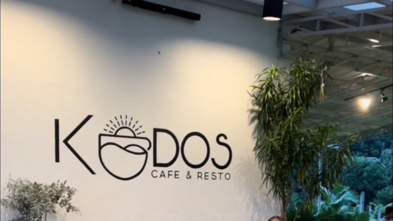 KUDOS Cafe and Resto - YouTube