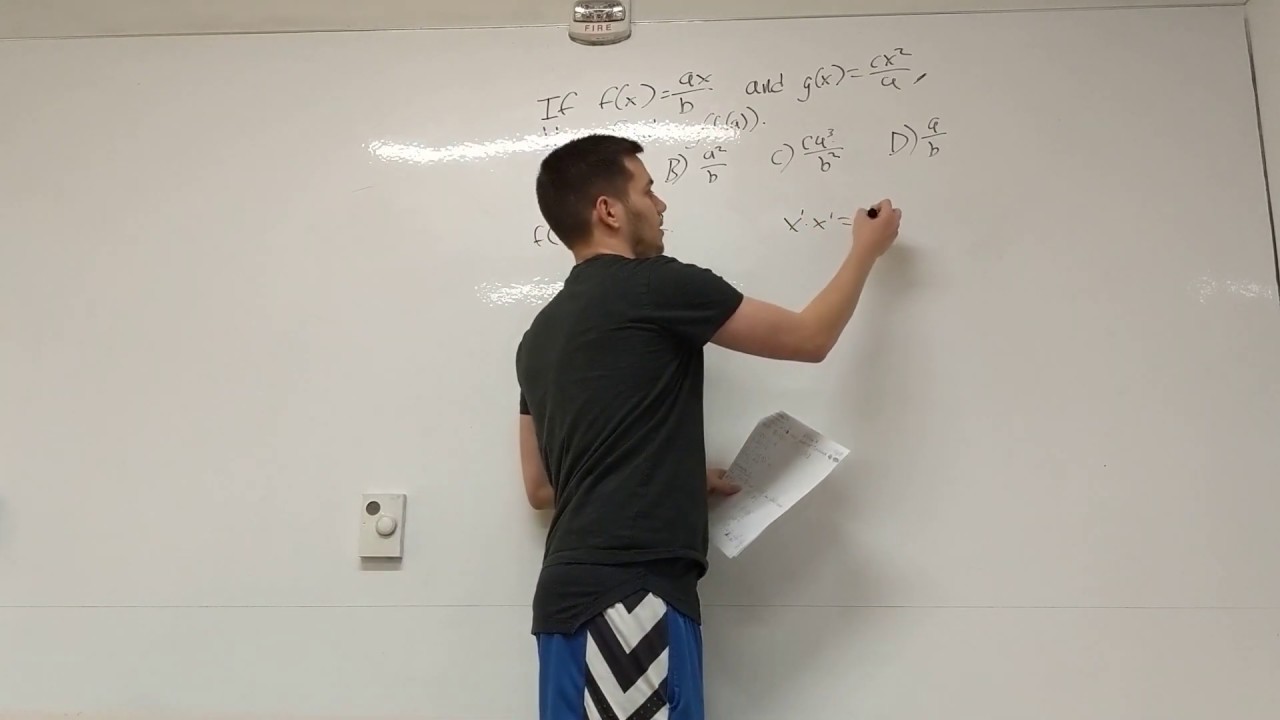 SAT Math Tutorial: Heart of Algebra Part 1 - YouTube