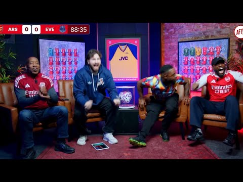 Arsenal 2-0 Everton GOAL REACTIONS