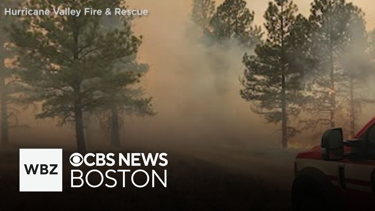 Historical lodge on Grand Canyon rim destroyed by wildfire - YouTube