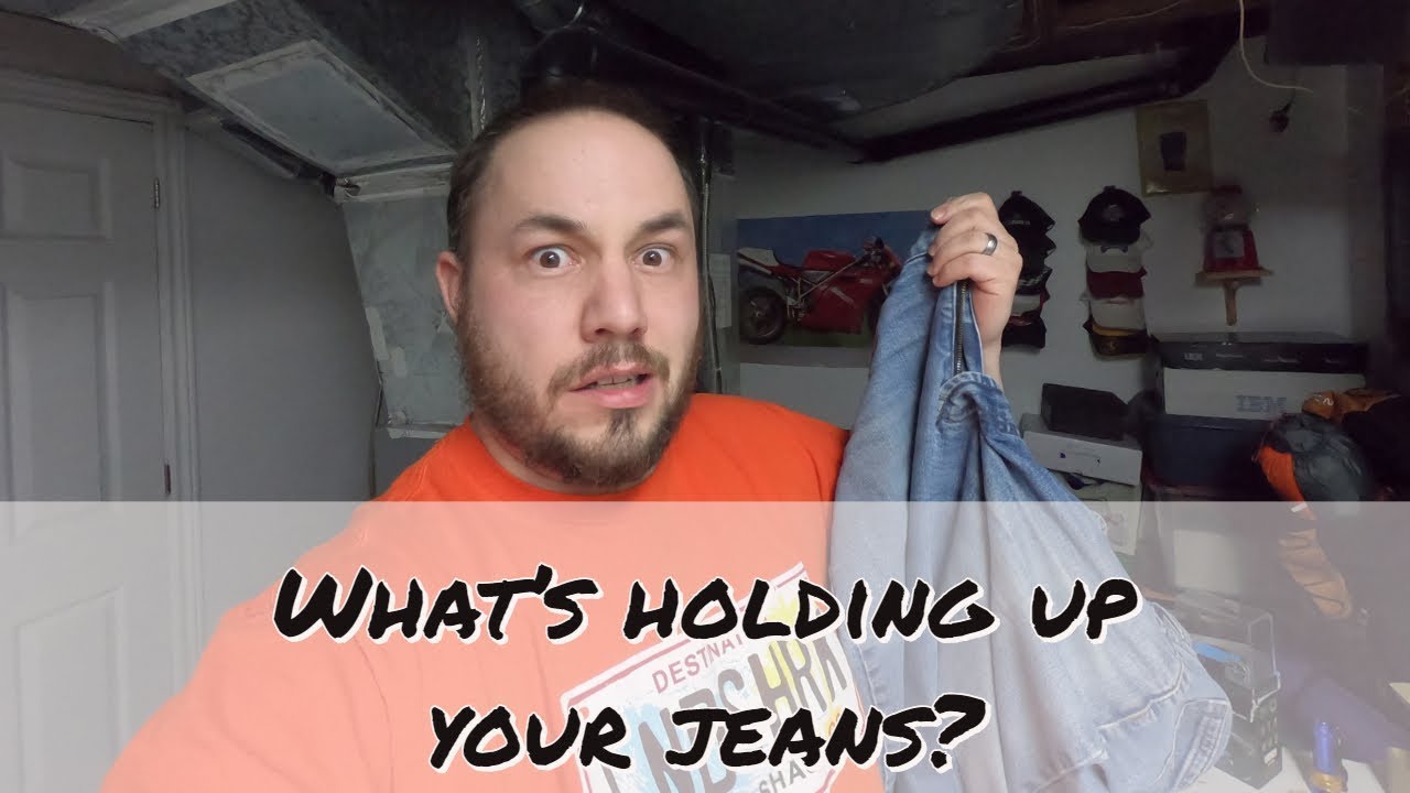 How to: repair a broken/missing button on your jeans - YouTube