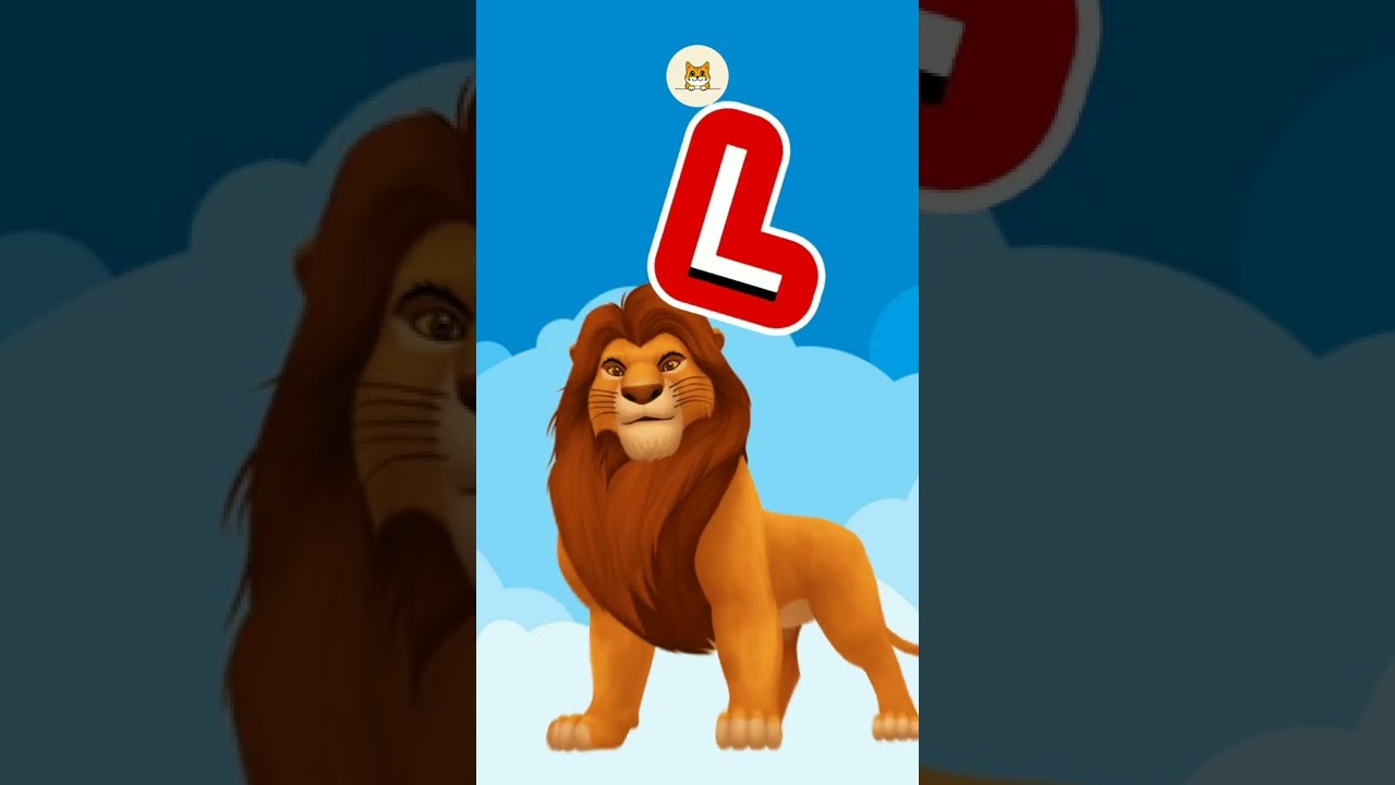 ABC L for Lion Alphabet - YouTube