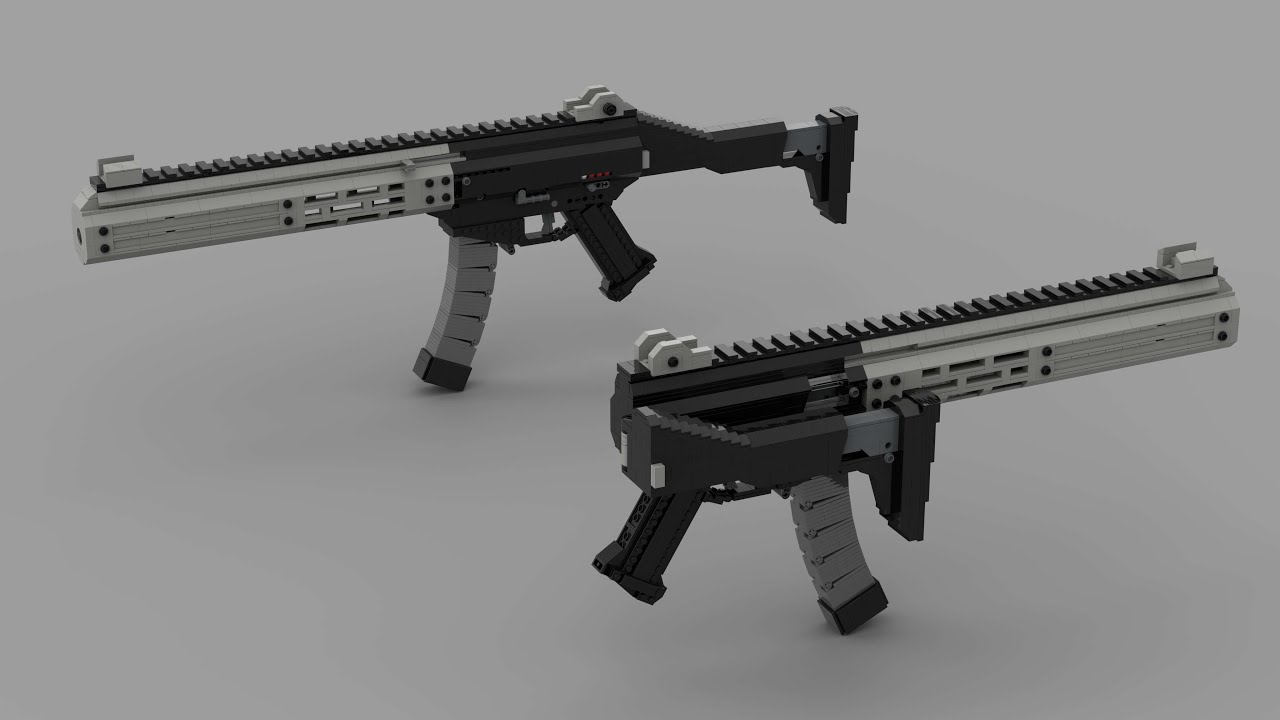 Custom Lego Gun MOC: Jim's CZ Scorpion EVO [Manticore Arms Suppressor ...