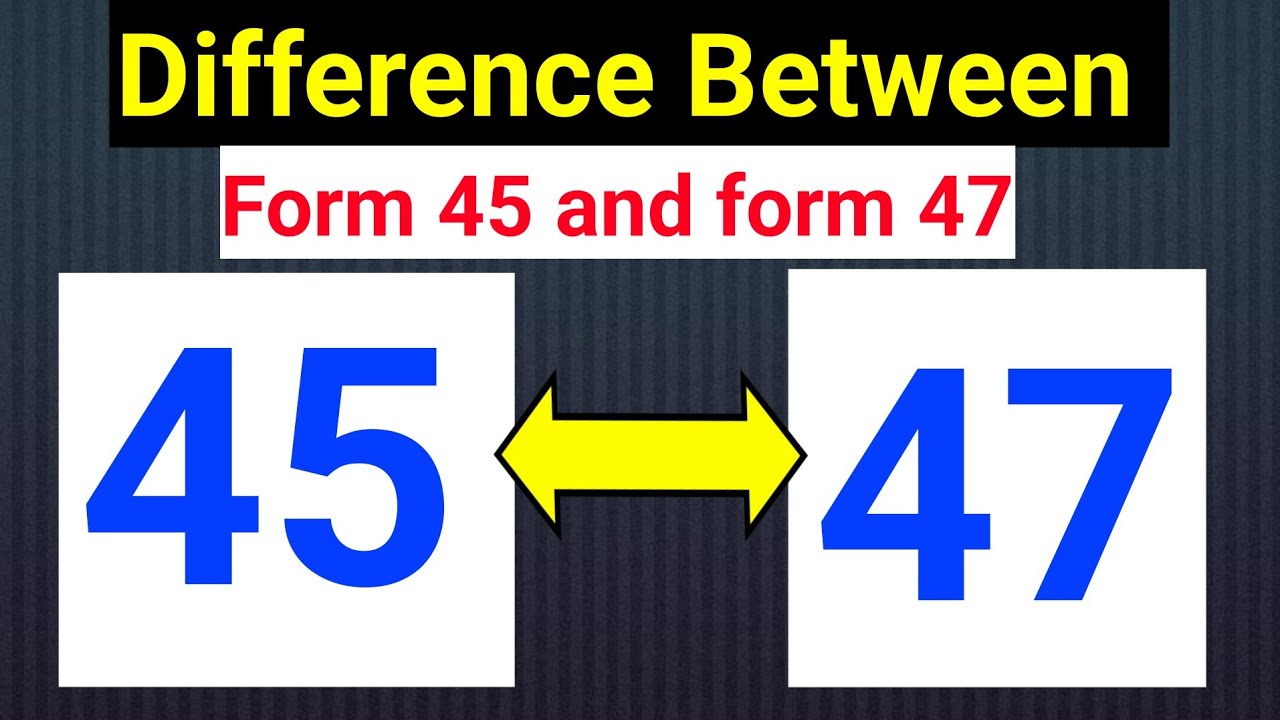 Difference Between Form 45 and Form 47 | Maryam Nawaz in Trouble ...