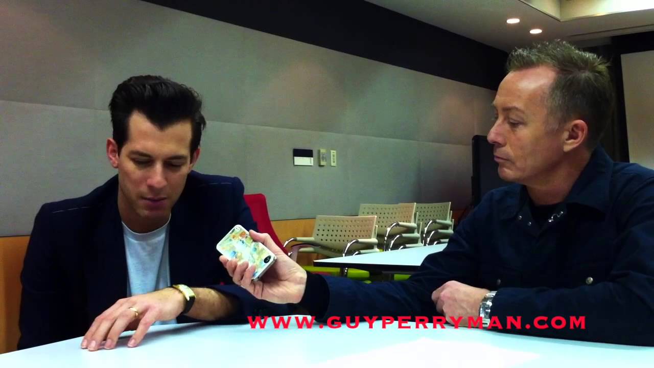 Mark Ronson Interview With Guy Perryman - YouTube