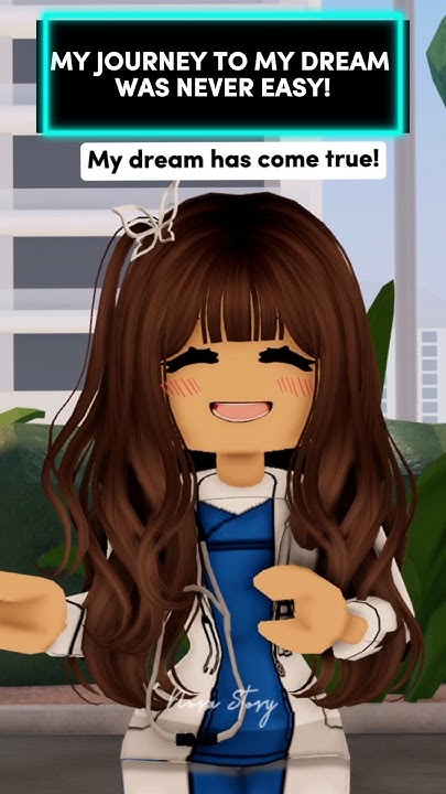 My Journey to My Dream Was Never Easy😢 #roblox #shorts #berryave - YouTube