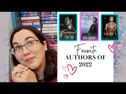 Favorite Authors of 2022 (+Top 3 Fav Books by Them) - YouTube