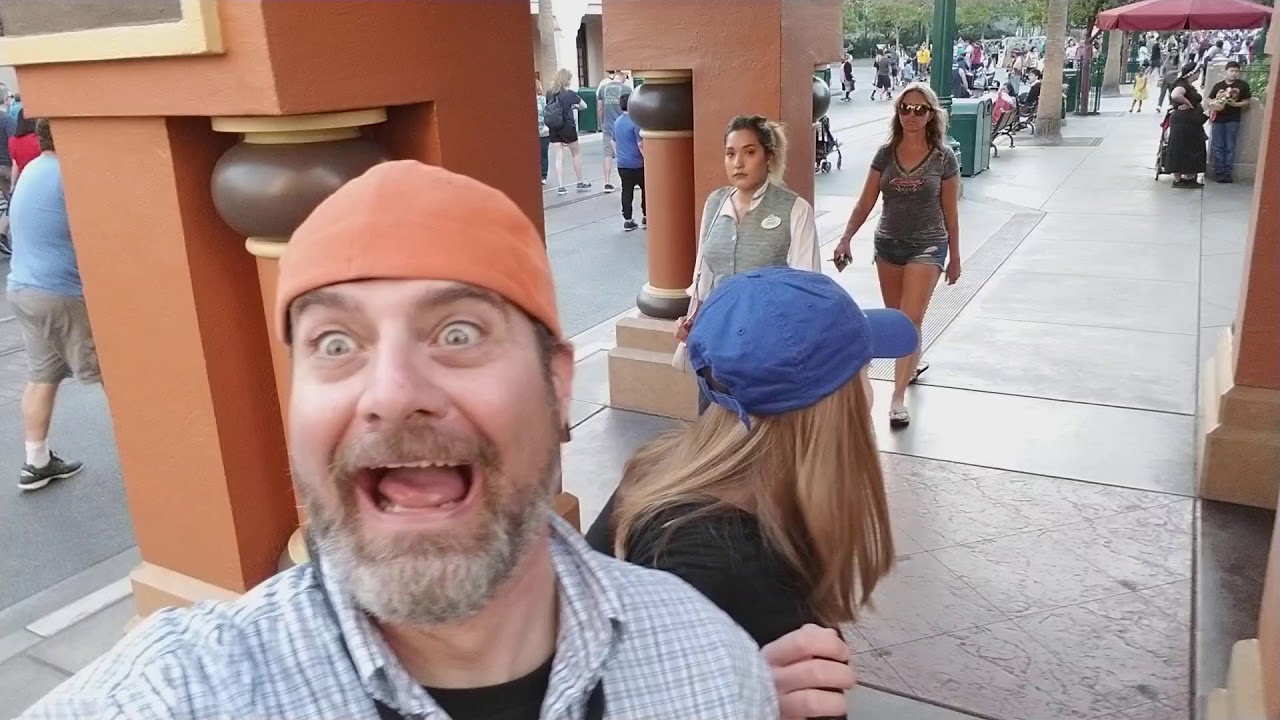 Freaking out @ Disney - YouTube