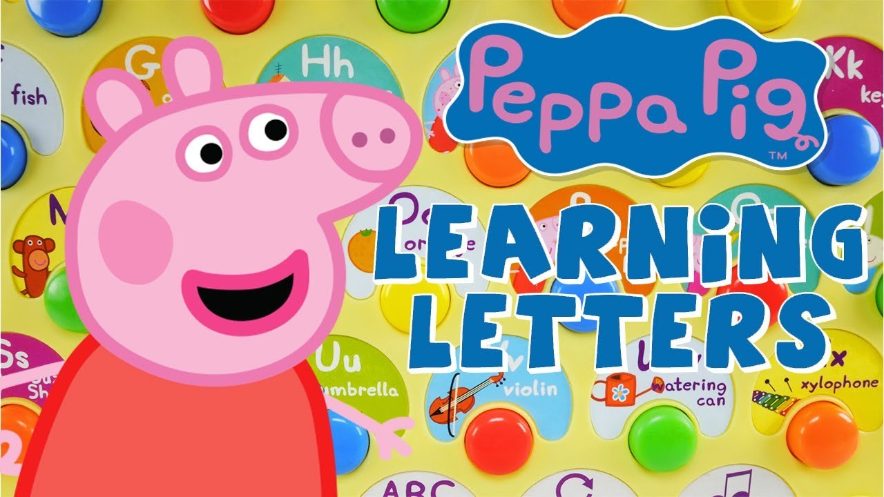 Peppa Pig Phonics Toy | Learning video for toddlers | DCTC School - YouTube