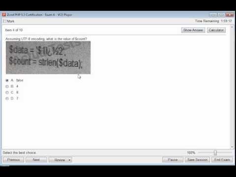 200-500 Zend PHP 5 Certification - YouTube