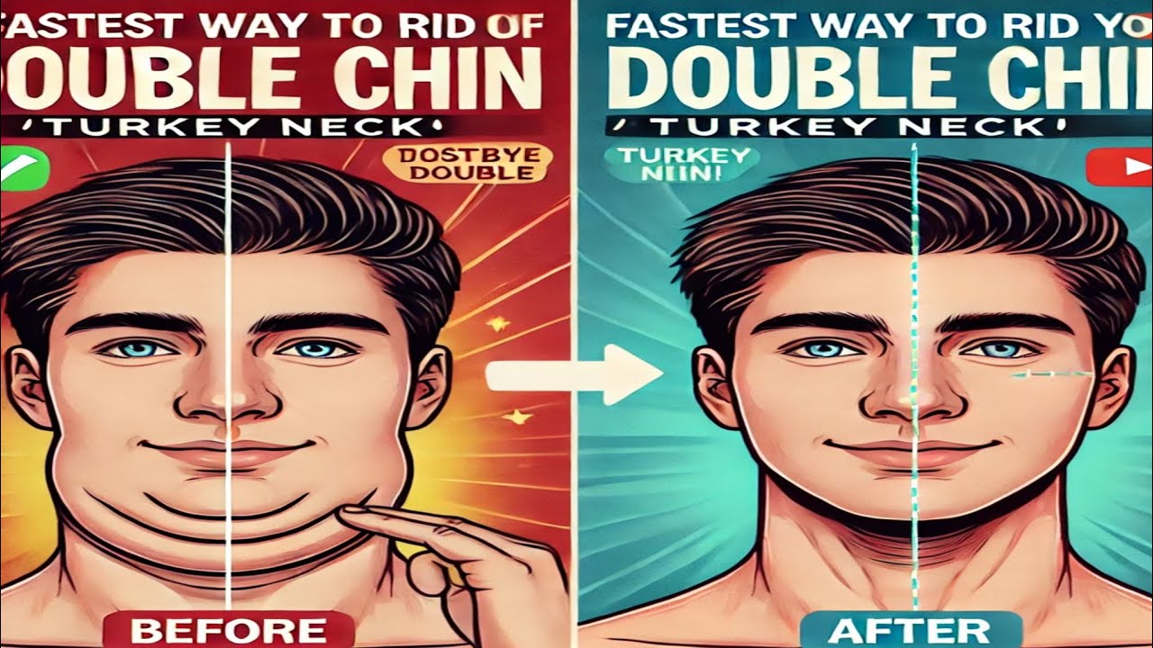 Fastest Way to Get Rid of Your Double Chin (Turkey Neck): The Ultimate ...