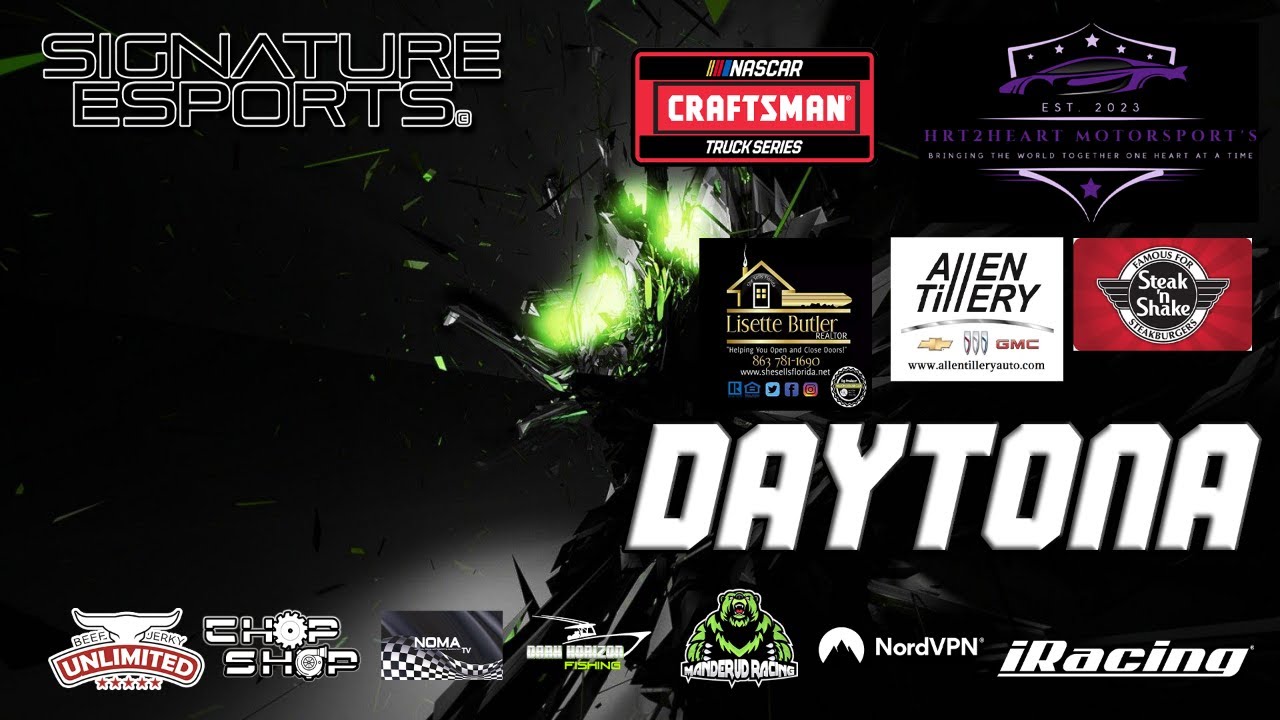 DAYTONA | HRT2HEART MOTORSPORTS TRUCK SERIES - YouTube