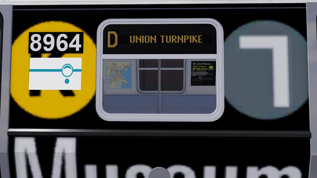 PTA Subway: (D) Local Train Announcements to Union Turnpike (From ...