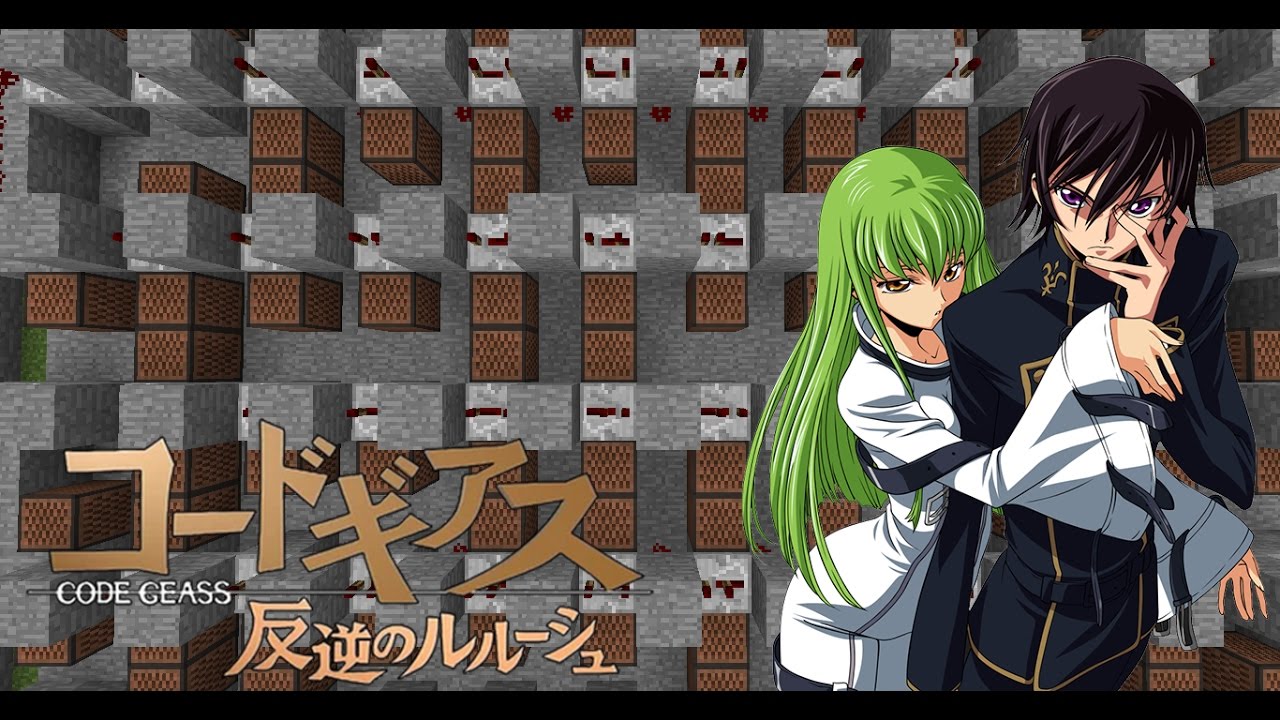 Code Geass Opening 1 [Colors] Minecraft Note Block Music. - YouTube