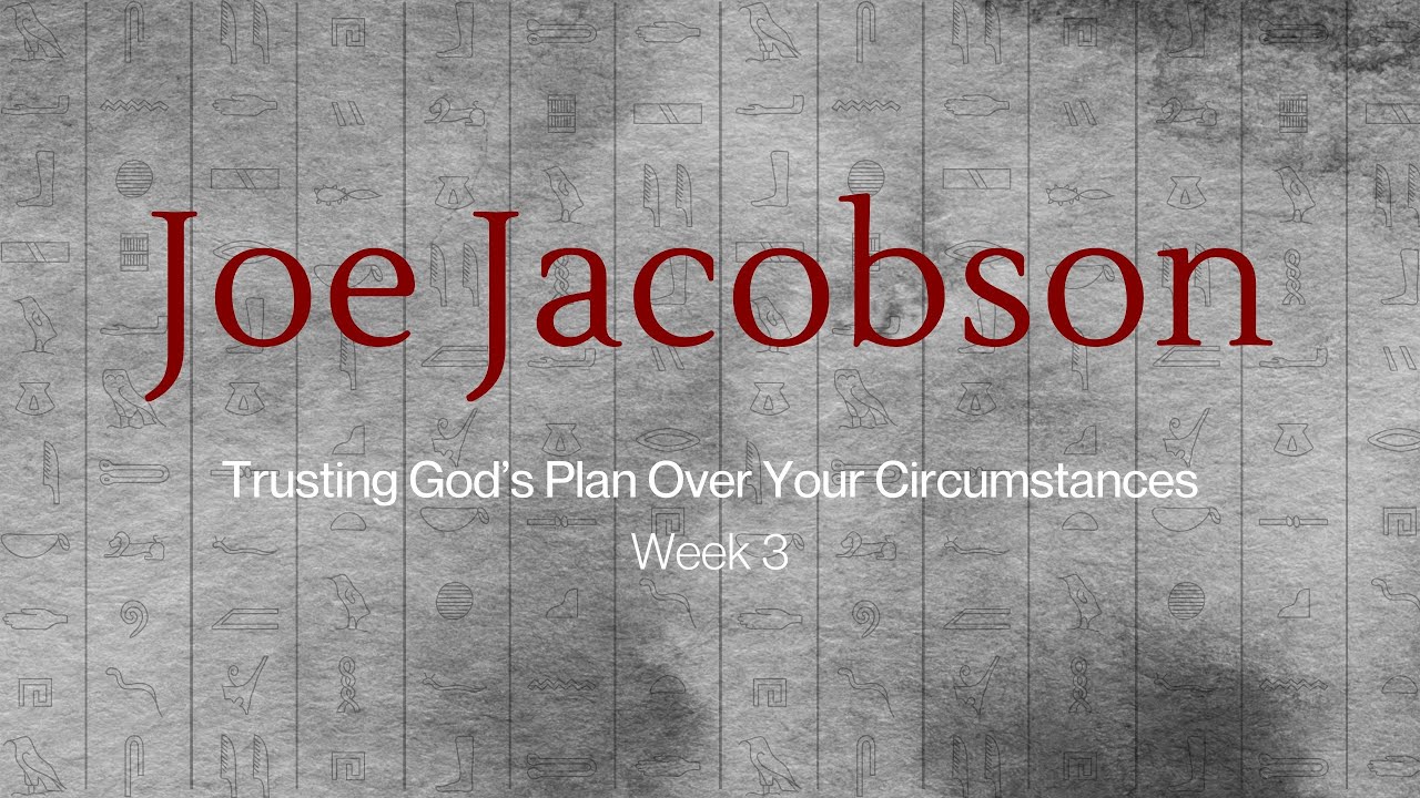 Joe Jacobson - Week 3 | Mazi Church - YouTube