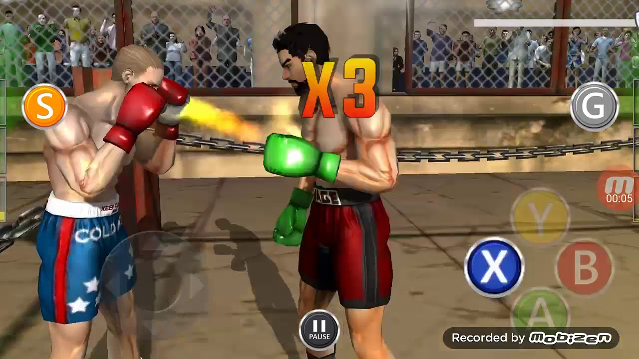 Boxing Fx3 first for fighting - YouTube