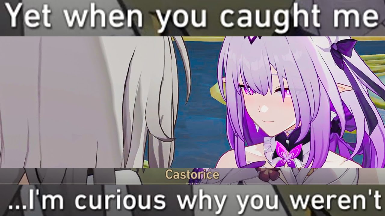 CASTORICE's Blushing Cutscene Honkai Star Rail 3.1 HSR Amphoreus Story ...