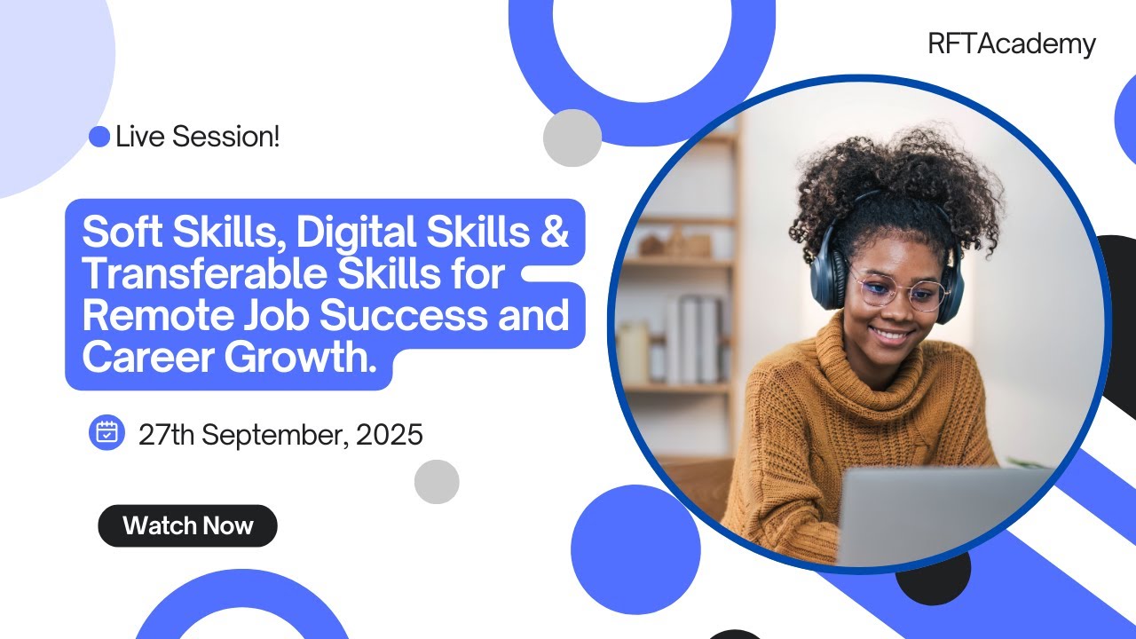 Soft Skills, Digital Skills & Transferable Skills for Remote Job ...