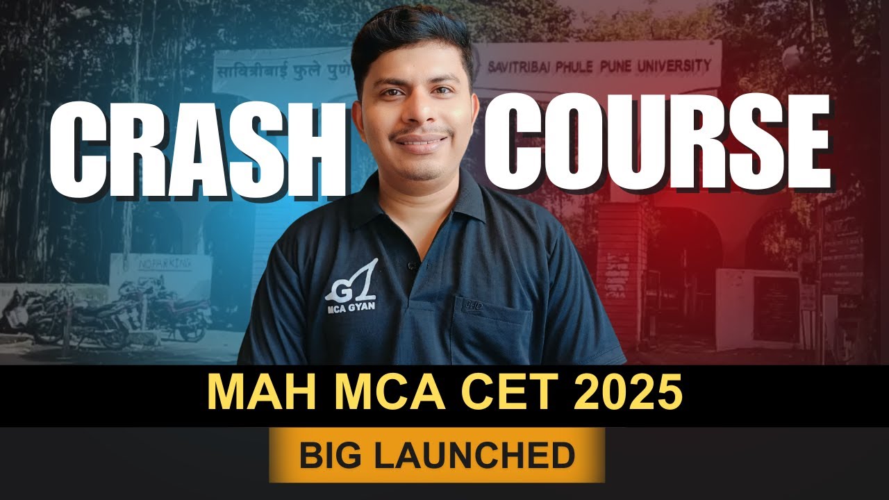 🚀 MAH MCA CET 2025 CRASH COURSE by MCA GYAN 🖥️ - YouTube