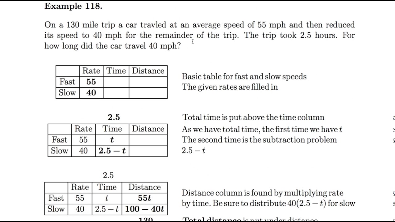010b Distance Rate And Time Problems YouTube 010b-distance-rate-and-time-problems-youtube