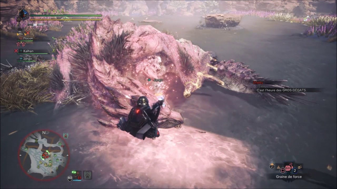 MHWorld | How to Land A True Charged Slash On A Sleeping Monster's Head ...