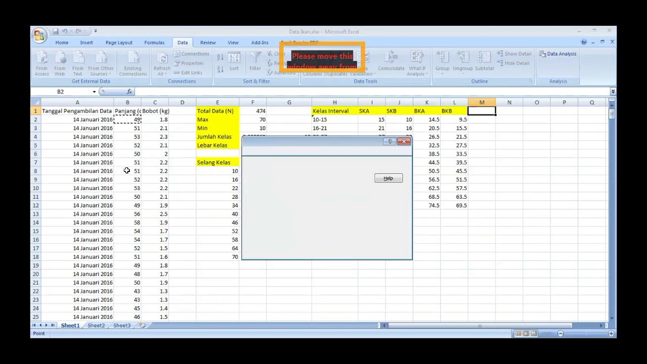 Praktek Pengolahan Data Hasil Tangkapan Ikan Menggunakan Fisat II - YouTube