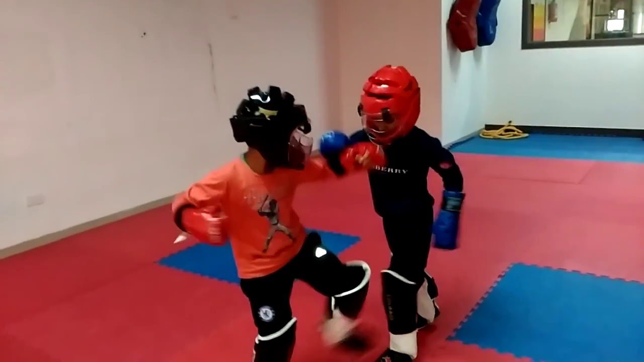 Children Sparring 2 - Unedited - YouTube