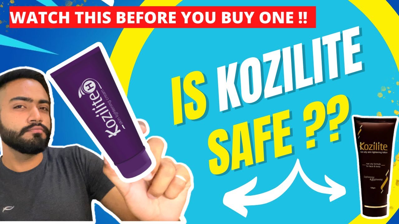 Is KOZILITE Safe? Kozilite Skin Lightening Cream | Kozilite H Skin ...