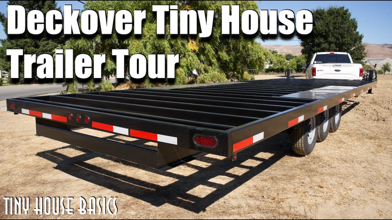 40 Tiny House Trailer Frame UK Standard Tiny House On Wheels Light